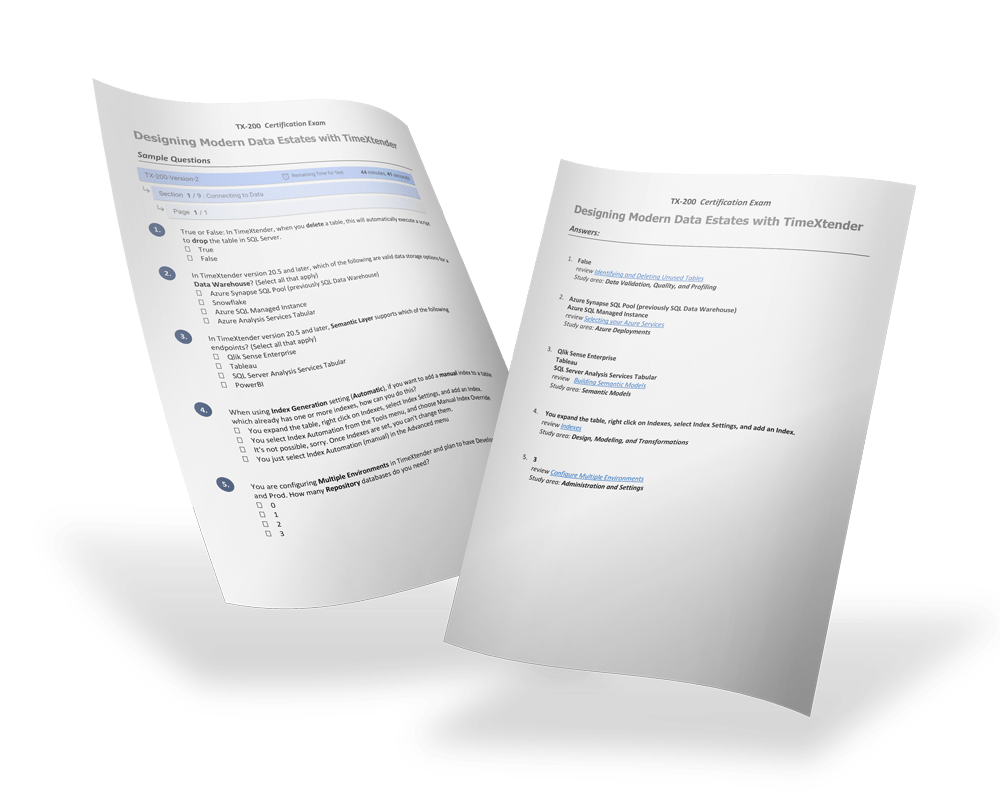 Get Certified as a TimeXtender Solutions Architect